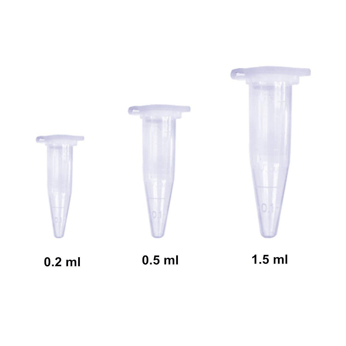 UoYu Microcentrifuge Tube with Snap Cap (1.5ml/50pcs)