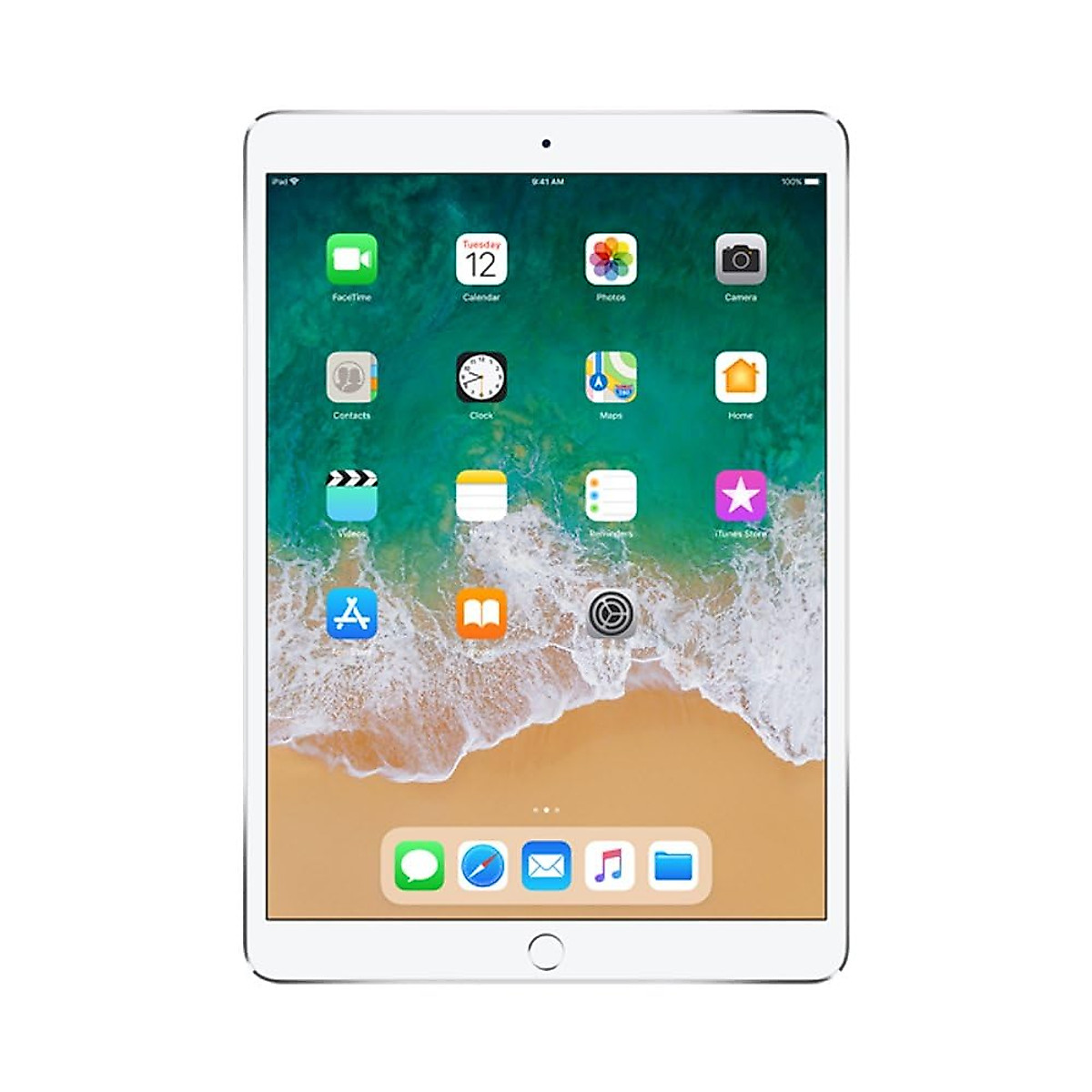 Apple iPad Pro 10.5in (2017) 256GB, Wi-Fi - Silver (Renewed)