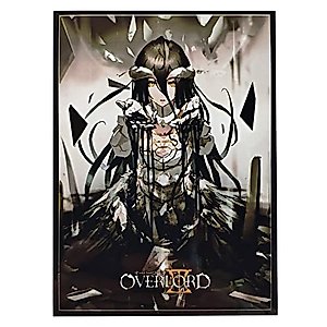 60ct (Overlord Albedo) Top Loading Trading Card Sleeves Deck Protector for MTG/TCG/PTC Sized Cards 67x92mm (01)