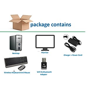 Lenovo M93P SFF Computer Desktop PC, Intel Core i5 3.2GHz Processor, 16GB Ram, 128GB M.2 SSD, 2TB HDD, Wireless Keyboard & Mouse, WiFi | Bluetooth, New 24" FHD LED Monitor, Win 10 Pro (Renewed)