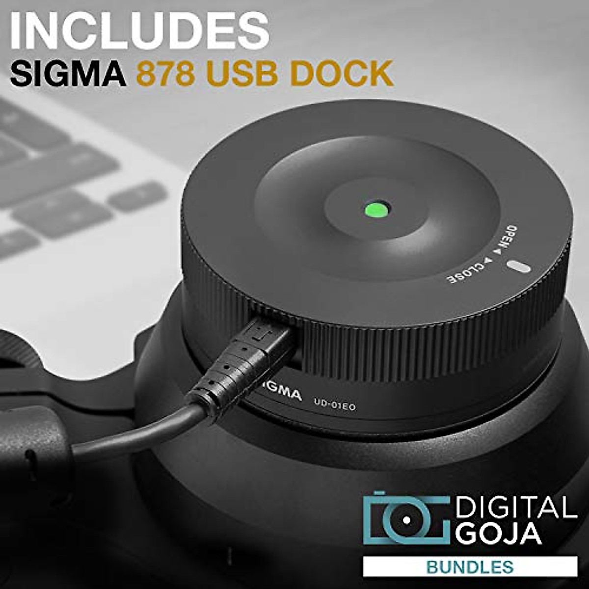 Sigma 150-600mm 5-6.3 Contemporary DG OS HSM Lens for Nikon DSLR Cameras + Sigma USB Dock with Altura Photo Complete Accessory and Travel Bundle