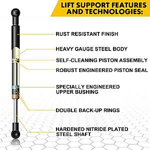 M1A2 Tailgate Assist Fits 09-18 RAM 1500/19-22 RAM 1500 Classic /10-22 RAM HD