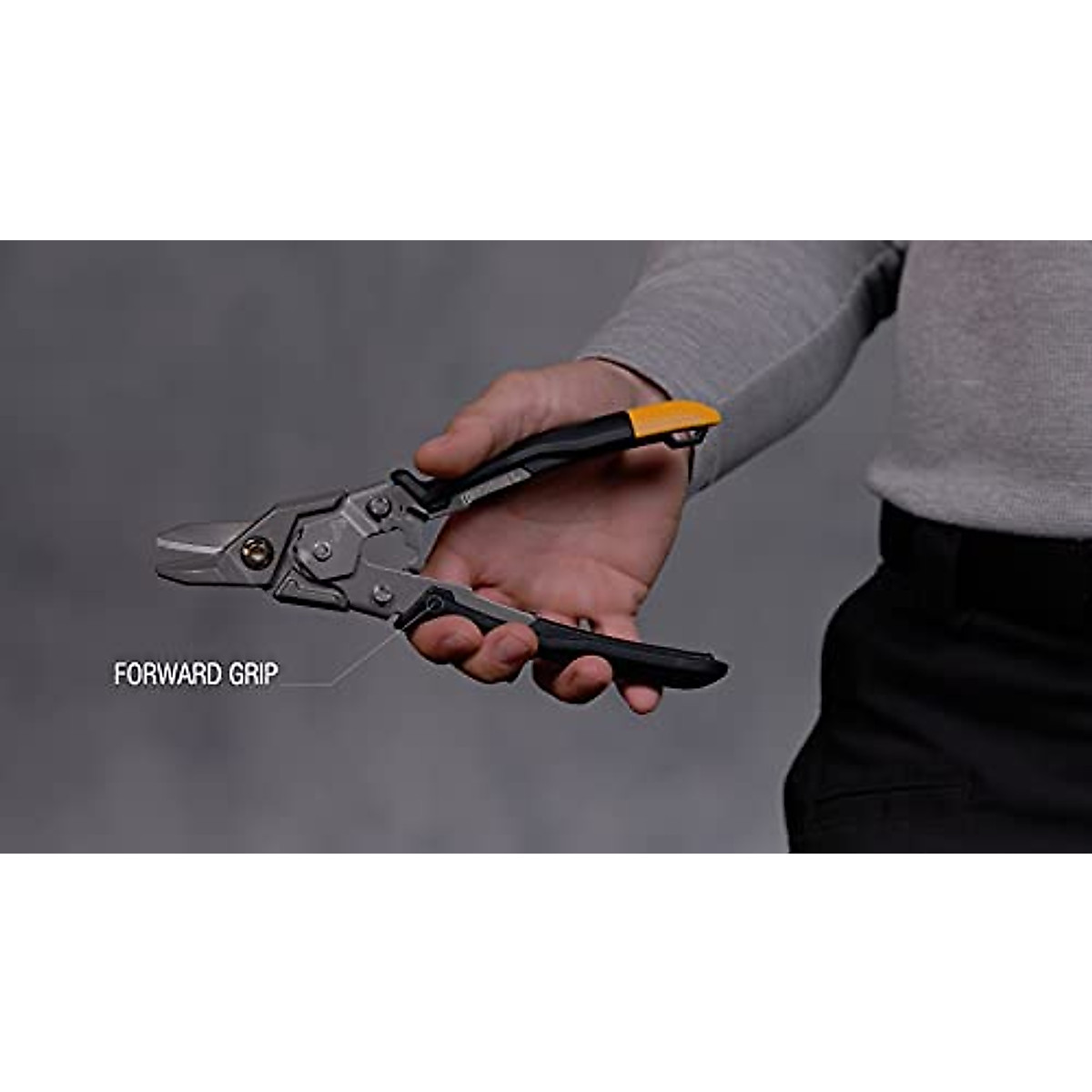 ToughBuilt - Bulldog Cut Aviation Snips - One Handed Lock Operation - (TB-H4-60-B)
