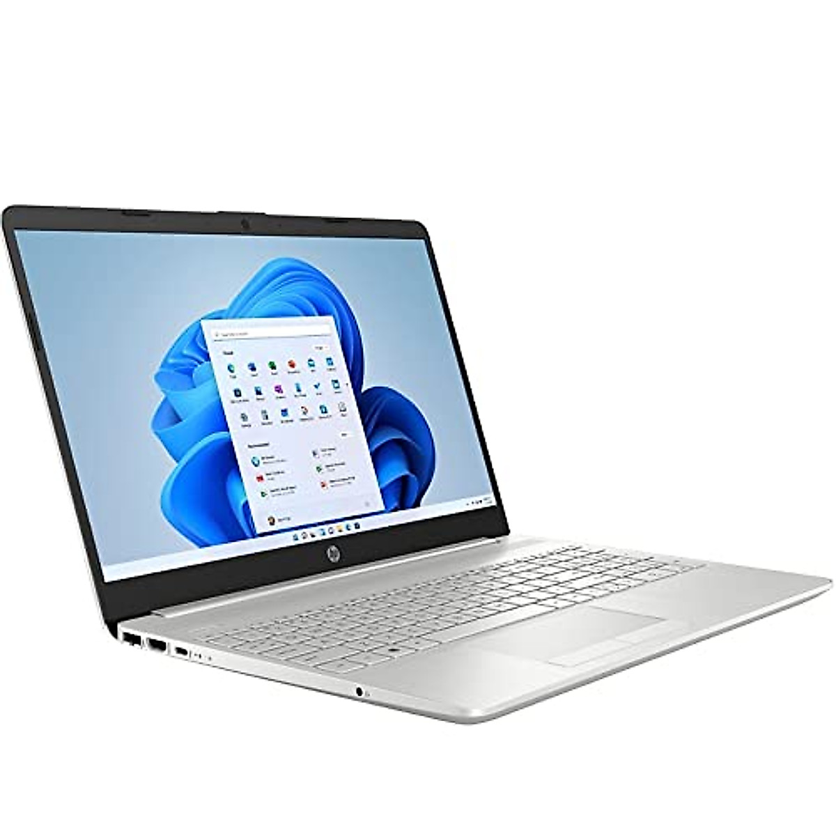 HP 15-dw 15.6" HD WLED Backlit Display Laptop 12th Gen (Intel i5-1235U 10-Core, 16GB RAM, 512GB PCIe SSD, Intel Iris Xe, AC WiFi, Bluetooth 5.1, RJ-45, Webcam, Win 11 Home) with Dockztorm Hub