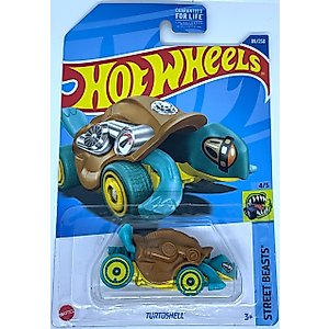Hot Wheels 2022 - Turtoshell - Street Beasts 4/5 [Brown/Teal] 89/250