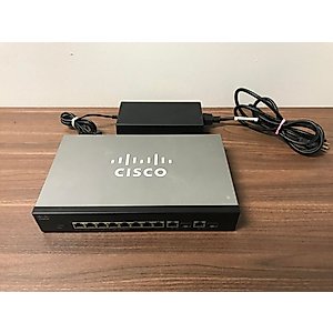 Cisco 10-Port Gigabit PoE Managed Switch (SG300-10MPP-K9-NA)