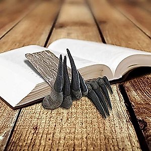 Devil's Hand Resin Bookmark Horror Stationery, Creative 3D Thriller Demon Hand Scary Bookmark for Adult Kid Gift (Black)