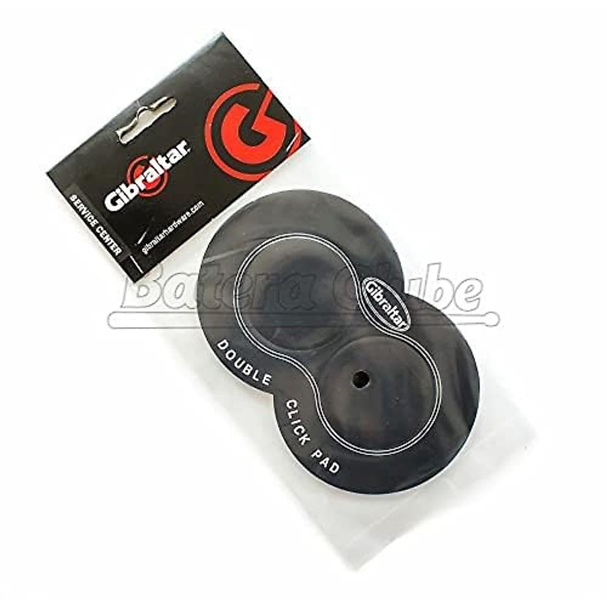 Gibraltar SC-GDCP Double Pedal Click Pad,Black,White