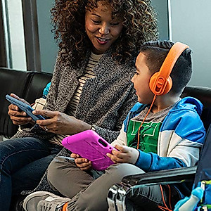 Fire 7 Kids tablet, 7" Display, ages 3-7, 16 GB, (2019 release), Blue Kid-Proof Case