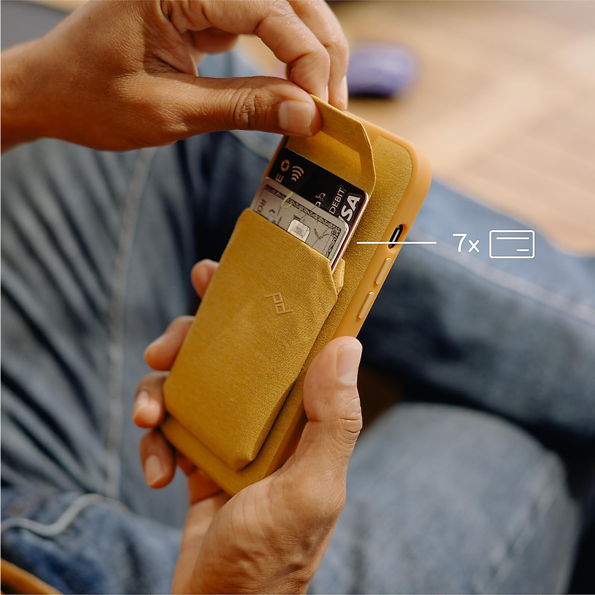 Peak Design Mobile Wallet Slim - Charcoal