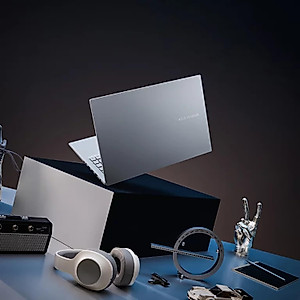 ASUS 17.3" FHD Vivobook Laptop, Intel Core i3-1220P Processor, 24GB RAM, 512GB SSD, FP Reader, HDMI, Webcam, Wi-Fi 6, Windows 11 Home, KKE Accessories, Silver