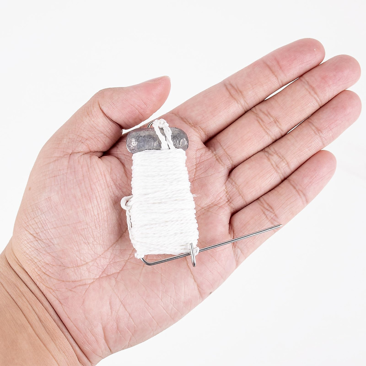 A1FISHER 3Packs Crab Throw Line Length 30FT/9.14M with 4OZ Lead Weight