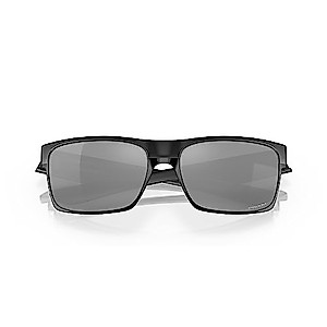 Oakley Men's OO9189 Twoface Square Sunglasses, Matte Black/Prizm Black, 60 mm