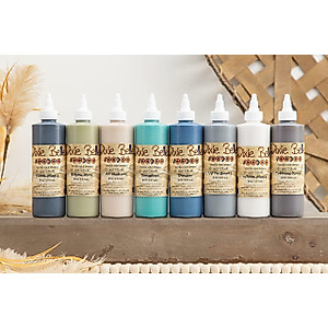 Dixie Belle Voodoo Gel Stain | Au Naturel | Natural Grain Water-Based Stain for Wood Projects | Made in The USA | Wood Grain Enhancer | 8 Fl Oz