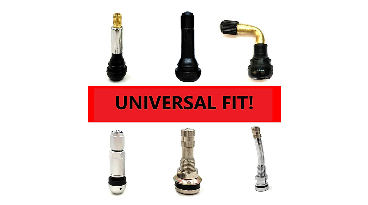 Tactilian American Flag Valve Stem Caps - Stylish & Durable