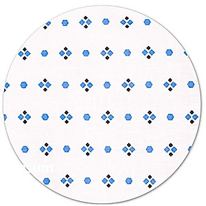 Nobles Deluxe Cut Medical Gown - Blue Splendor Print- Pack of 4