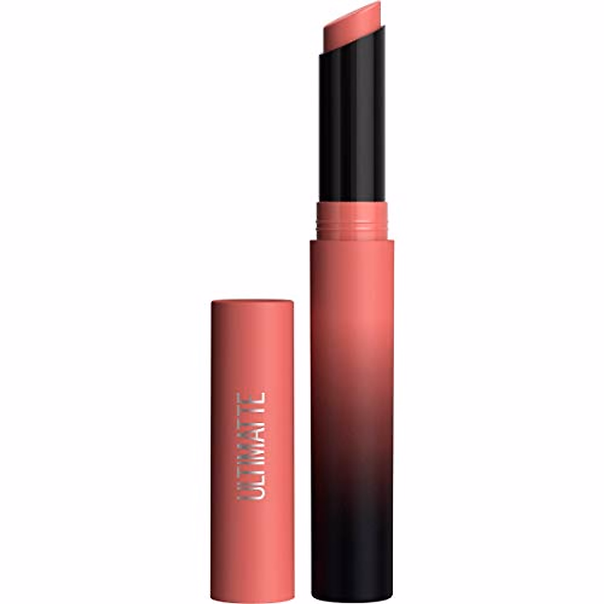 Maybelline Color Sensational Ultimatte Matte Lipstick, Non-Drying, Intense Color Pigment, More Blush, Rose Pink, 1 Count