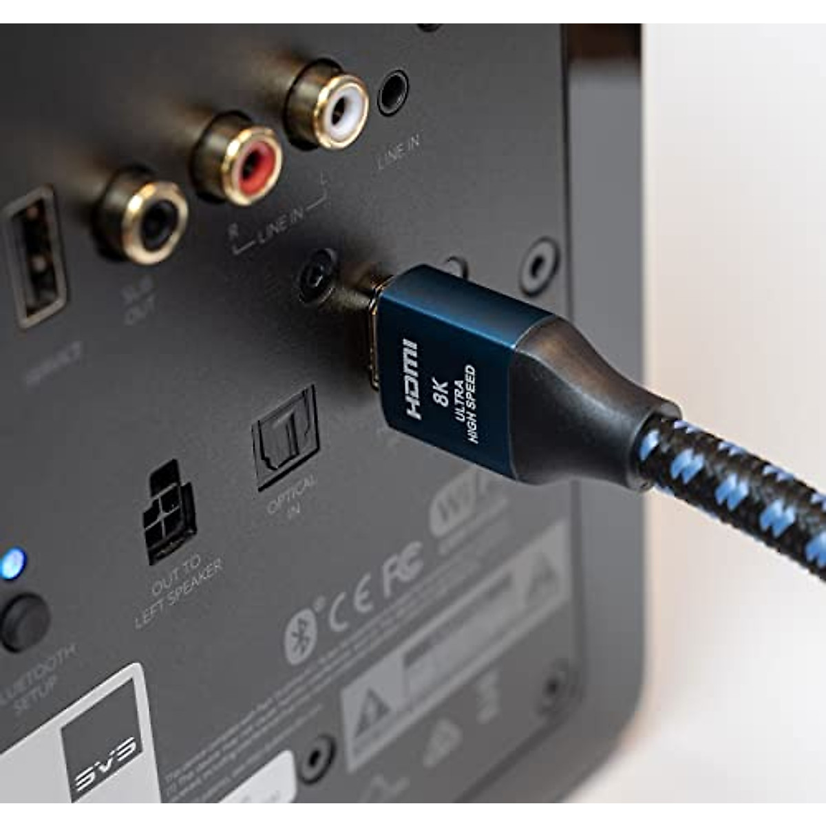 SVS Prime Wireless Pro Powered Speaker System with Chromecast and Airplay 2 - Pair (Piano Gloss)