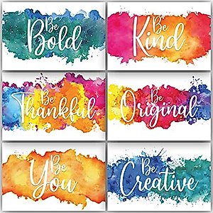 L&O Goods Motivational Posters | Set Of 10 Inspirational Wall Decor | 8.5x11 inches | Home Decor