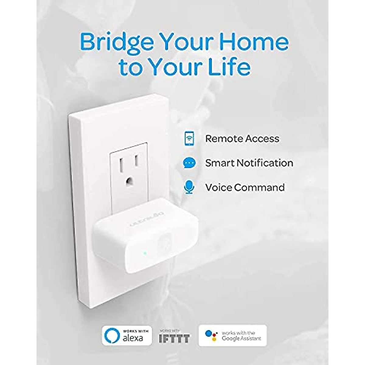 ULTRALOQ U-Bolt Pro Smart Lock + Key Storage Lock Box + Bridge WiFi Adaptor 6-in-1 Keyless Entry Door Lock with WiFi, Bluetooth, Biometric Fingerprint and Keypad