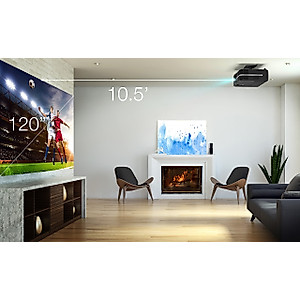 Optoma UHD51ALV True 4K UHD Smart Projector with HDR | Super Bright 3,000 Lumens | HDR10 | Works with Alexa and Google Assistant | Voice Command to Activate Projector | USB Media Streamer