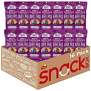 Nut Harvest, Nut & Chocolate Mix, 2.25 Ounce (Pack of 16)