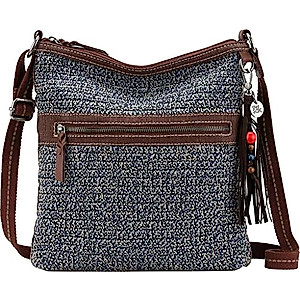 The Sak Lucia Crochet Crossbody Denim Static One Size