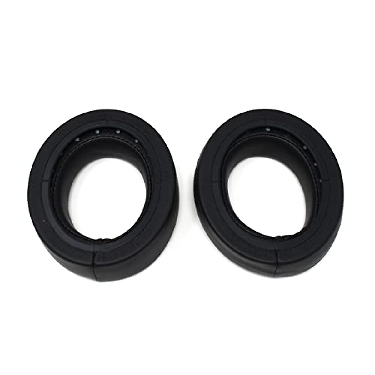 Zotech Replacement Leather Ear Cushions Ear Pad Covers for Corsair HS50 Pro HS60 HS70 Headphone (Black)