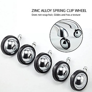 Hydraulic Saddle Stool with Wheels，Industrial Stool with Gold Frame Yellow PU Synthetic Leather Seat，Adjustable Height 40-66 cm，Supported Weight 160 Kg，Mechanic Stoolfor Hairdressing Manicure Tattoo