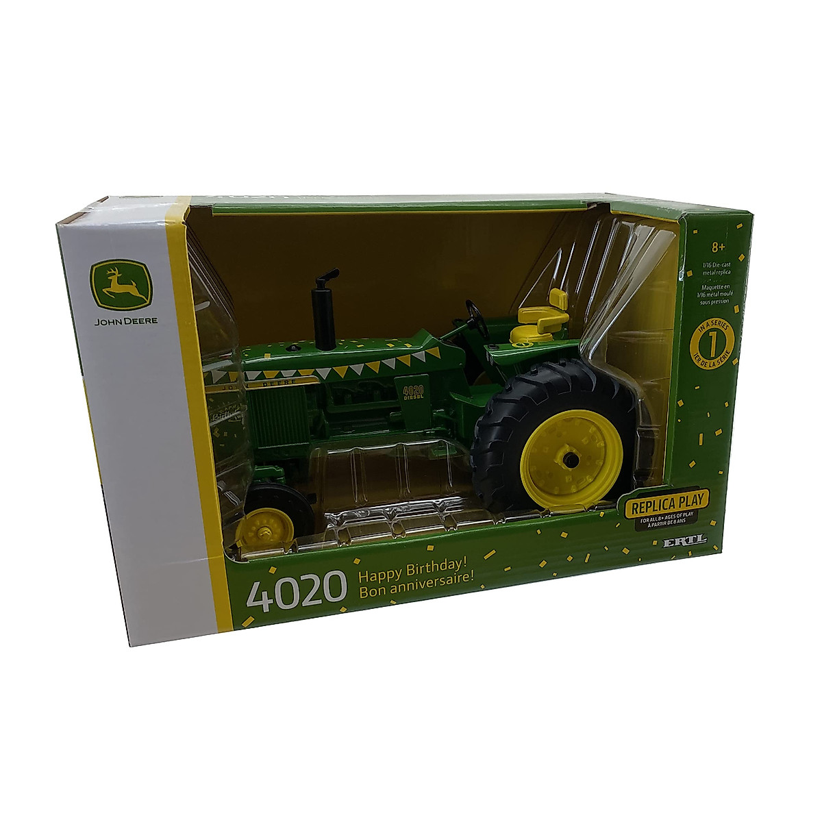John Deere 1/16 Scale Happy Birthday 4020 Tractor