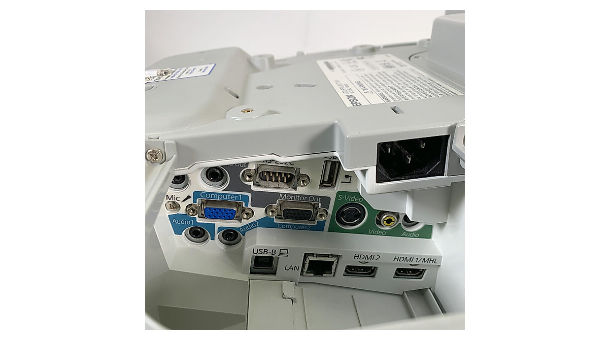 Epson PowerLite 580 Projector | Bright 3200 Lumens for Presentations