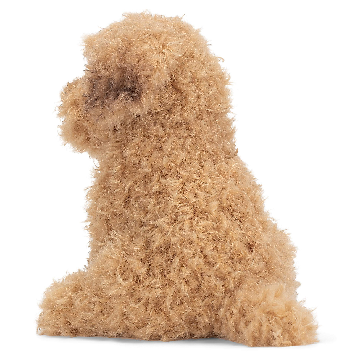 DEMDACO Labradoodle Dog Golden Brown 10 inch Children's Soft Plush Stuffed Animal Toy