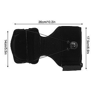 Foot Drop Splint Brace, Compression Plantar Fasciitis Night Splint Sock, Adjust Angle Plantar Fasciitis Correct Foot Support Brace for Night Use