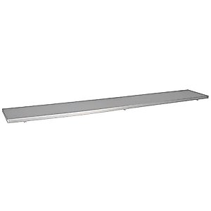 RecPro Concession Shelf Aluminum Drop Down Folding Serving Food Truck Shelf (72" Shelf) | Made in USA