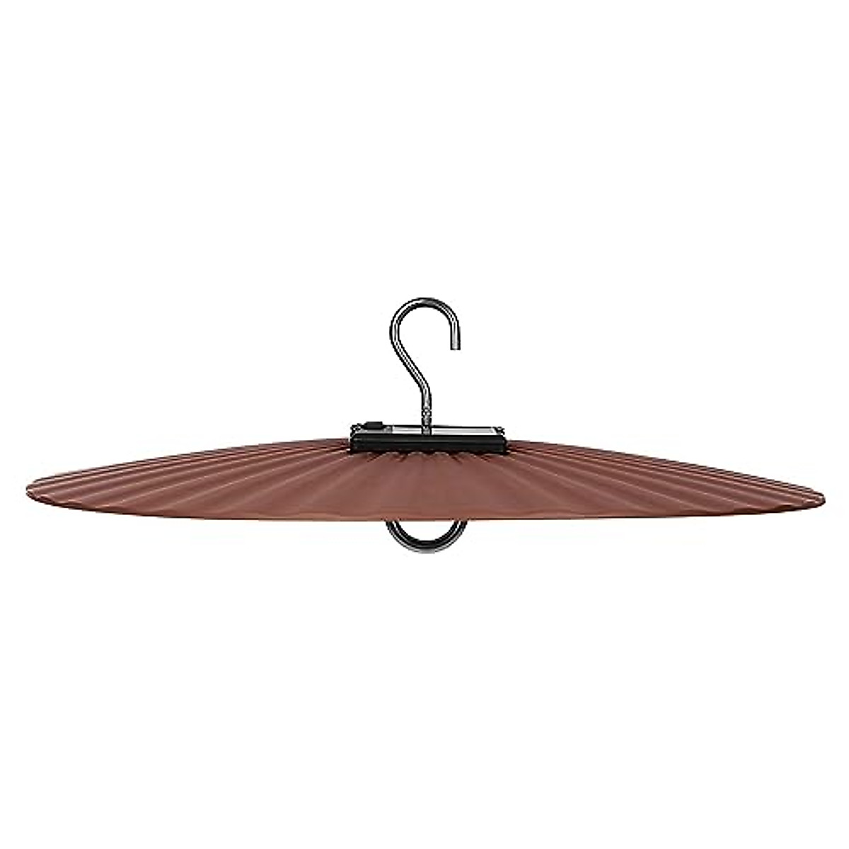 Bird Feeder Baffle with Solar Lamp, Wide Diameter Hummingbird Feeders Covers,Weather Guard Protect Feed from Sun and Bird Seed Dry,for Hanging Bird Feeders Guard-13inches