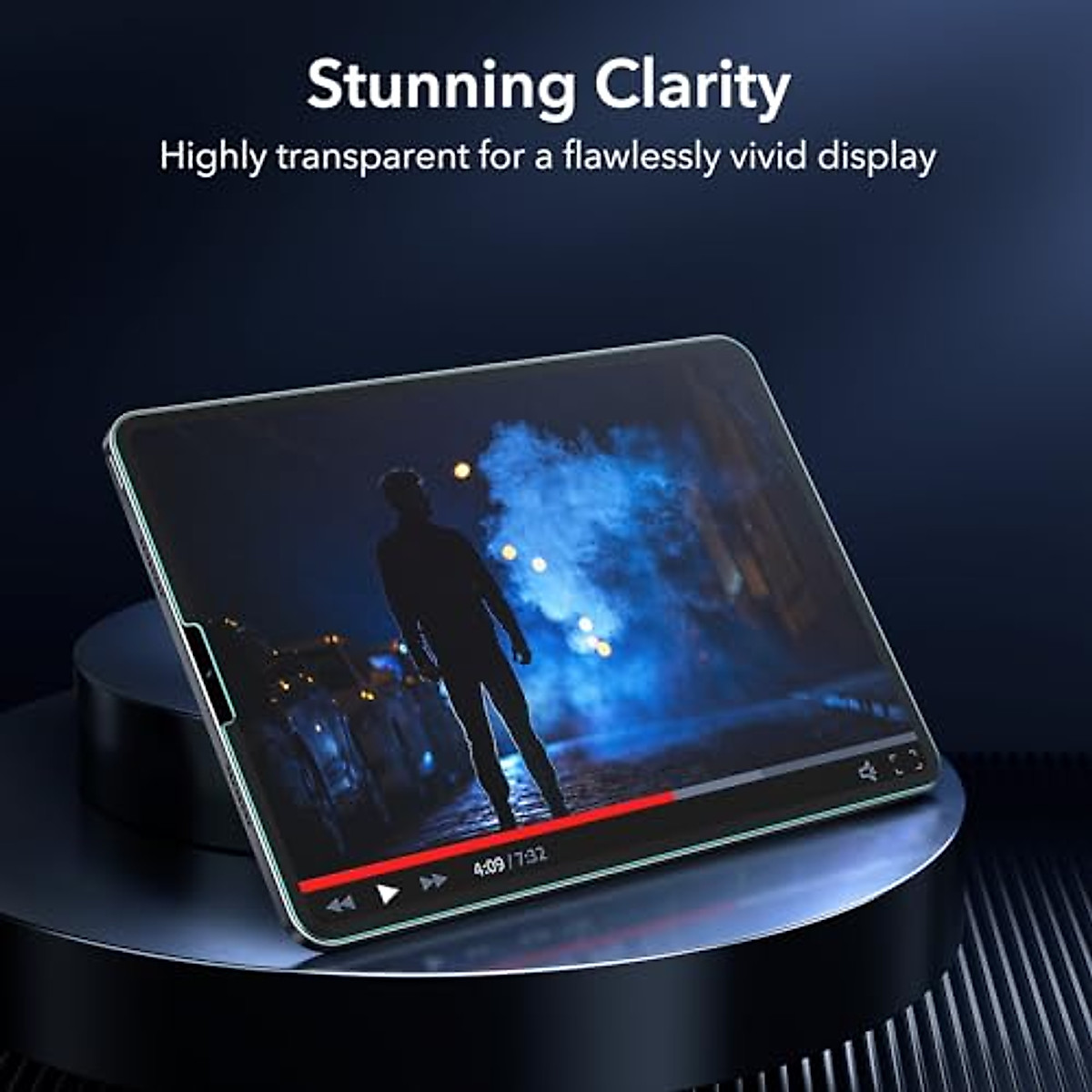 ESR 2 Pack Screen Protector for iPad Air 5th/4th Generation(2022/2020), iPad Pro 11 Inch (2022/2021/2020/2018) Screen Protector, Tempered Glass Film with Easy Application Tray, Anti-Scratch, HD