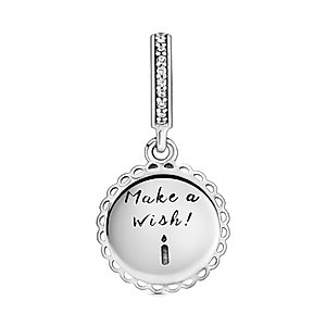 Pandora Jewelry Pink Birthday Cake Dangle Charm