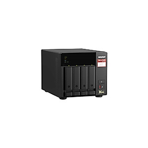 QNAP TS-473A-8G SAN/NAS Storage System, Black