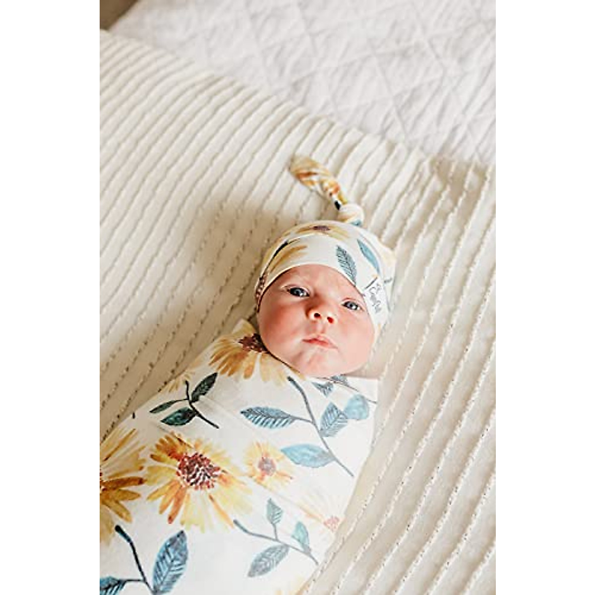 Copper Pearl Large Premium Knit Baby Swaddle Receiving Blanket Sunnie