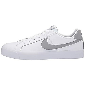 Nike Men's Court Royale AC Sneaker, White/Light Smoke Grey, 12 Regular US
