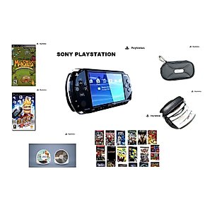 Sony PSP-1001K PlayStation Portable (PSP) Value Pack (Black)