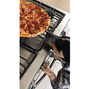 RangeSafe Stove Safety Knob™ (Brushed Stainless - As Seen in Good Housekeeping Magazine. Locking Stove knob Designed to Reduce Risk of Accidental Ignition. Price is for 1 KNOB