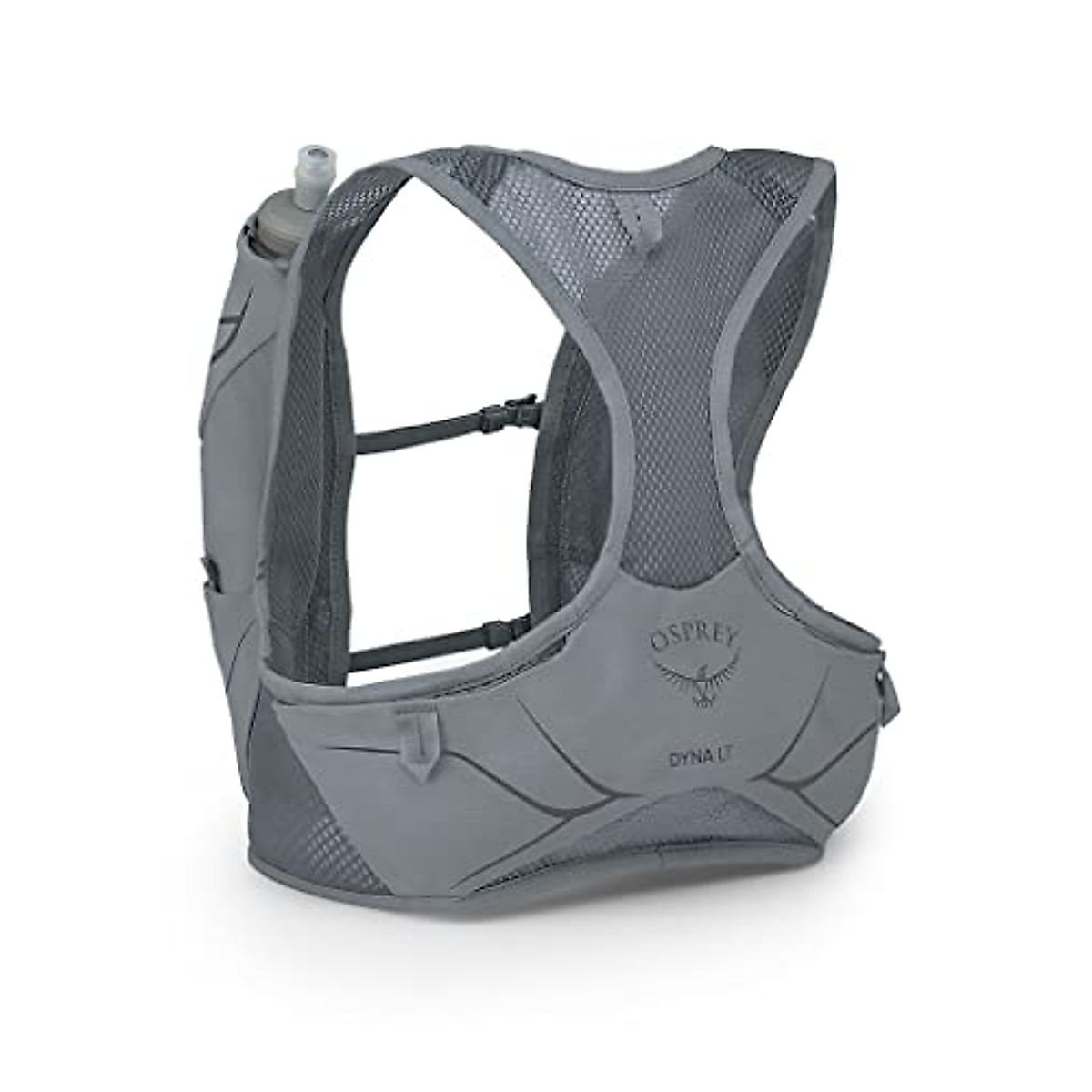 Osprey Dyna LT Women's Running Hydration Vest with Hydraulics Soft Flasks, Slate Grey, Small