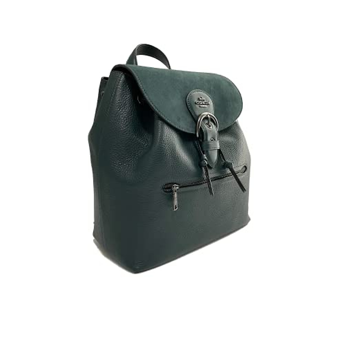 COACH Womens Kleo Backpack (QB/Forest) Medium