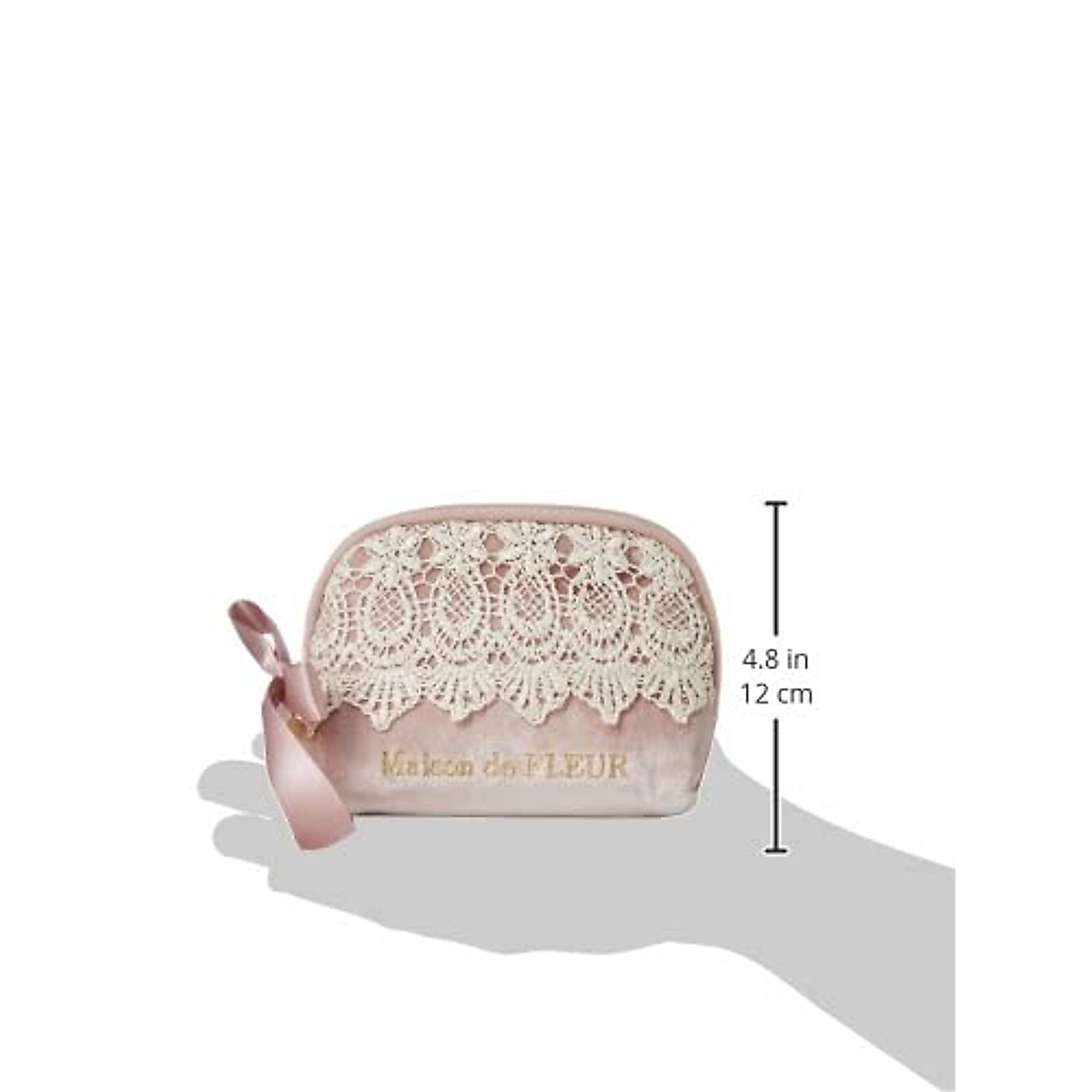 Maison de FLEUR(メゾン ド フルール) Women 8A13FTJ0800, Multicolor (Pink/Beige)