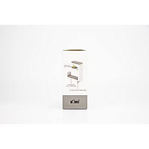 KIWIFOTOS Headphone Stand Holder Under Desk, PC Gaming Headset Hook Hanger Mount with 360 Adjustable Rotating Arm Clamp & Built in Cable Clip - White