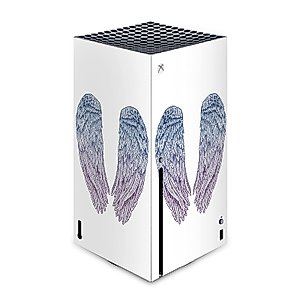 Head Case Designs Officially Licensed Rachel Caldwell Angel Wings Art Mix Vinyl Sticker Gaming Skin Case Cover Compatible with Xbox Series X Console
