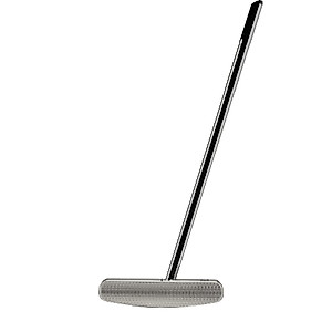 Bell TW-370 Two-Way Toe Balance CNC Milled Golf Putter + Winn Dri-Tac Dark Gray Jumbo Grip (Ambidextrous, 34)
