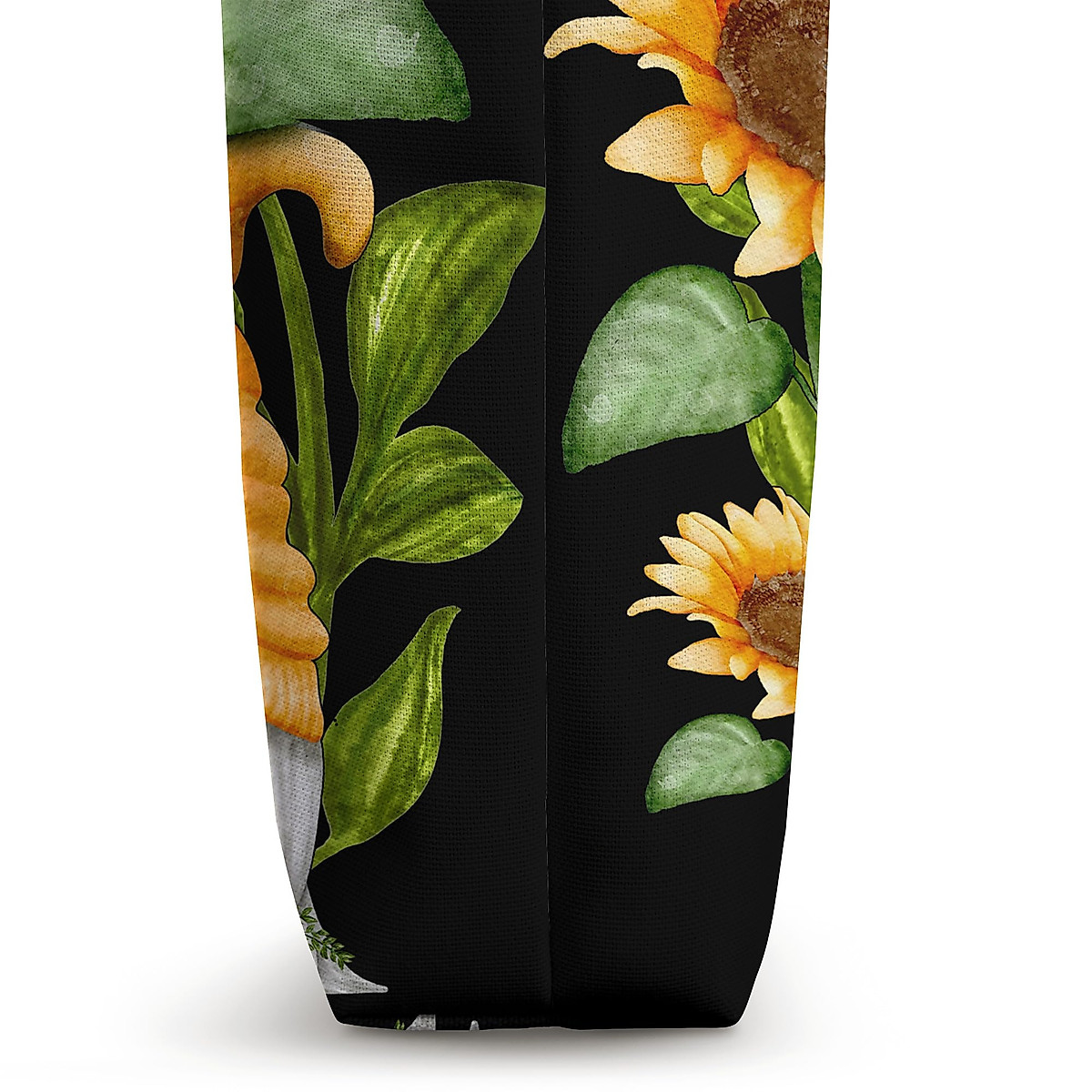 Unique Sunflower Gnome For Women Men And Hippies Floral Tote Bag