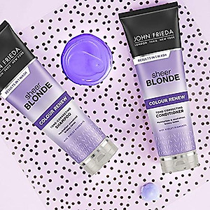 John Frieda Sheer Blonde Colour Renew Tone-Correcting, DUO set Shampoo + Conditioner, 8.45 Ounce, 1 each